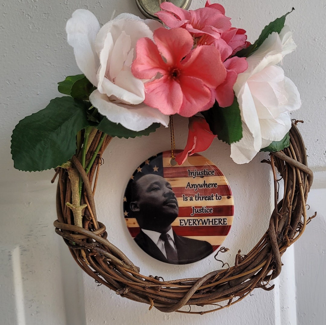 Martin Luther King Wreath/ Everyday Wreath/black History Wreath ...