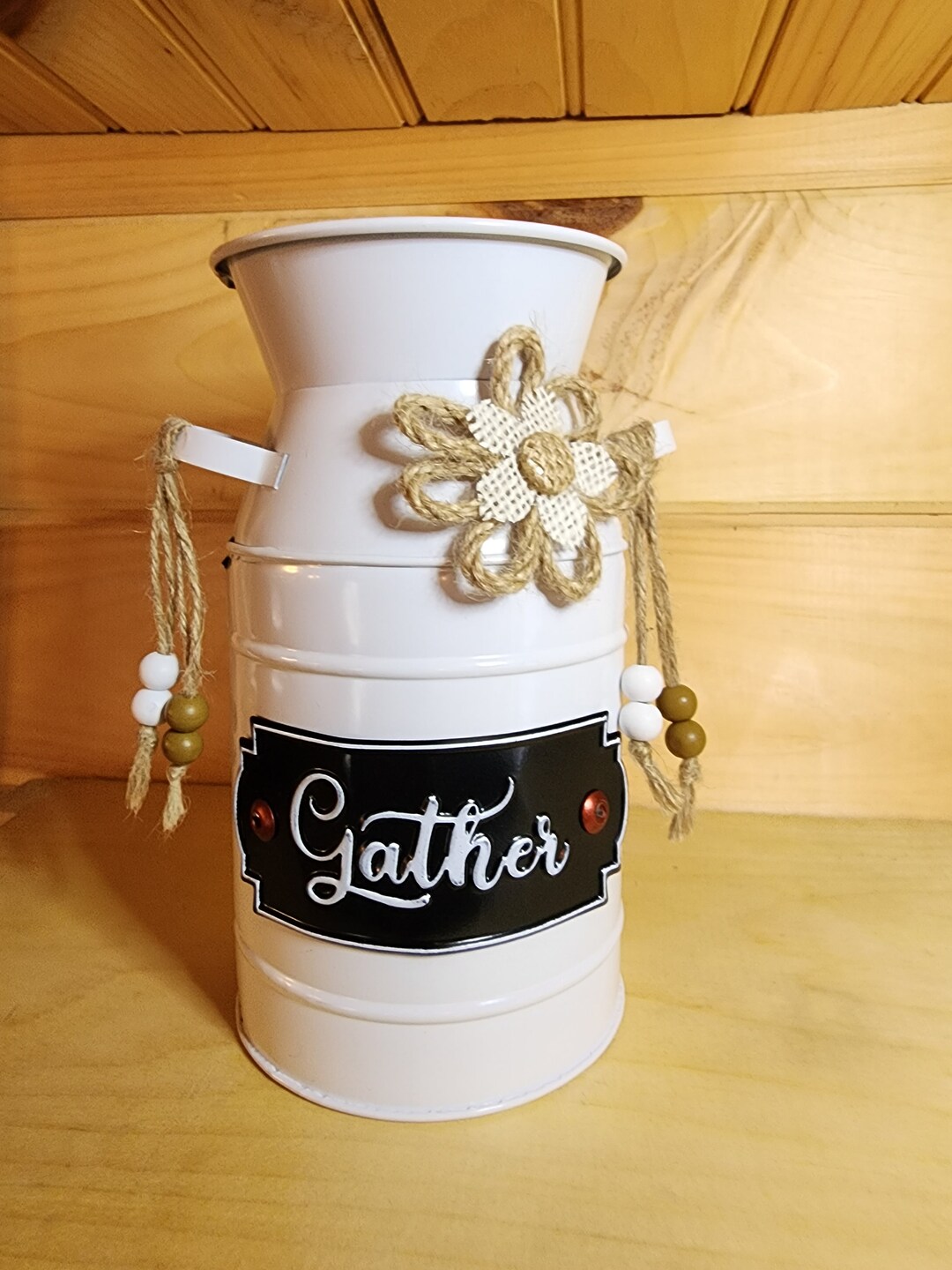 Large Country Vase - Etsy