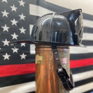 Leather Fire Helmet Chin Strap - Etsy