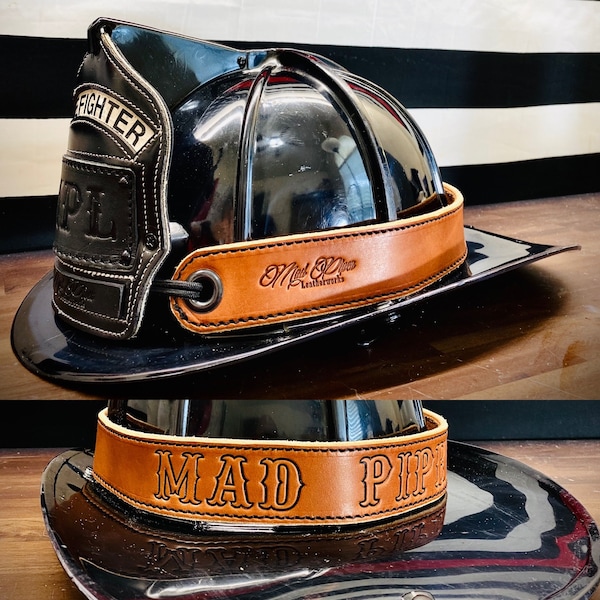 Leather Fire Helmet Display - Etsy