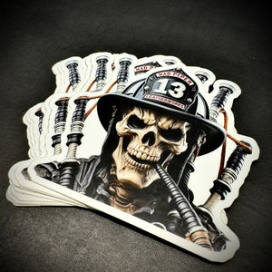 Firefighter Decal Stickers / Firefighter Helmet Decal Stickers - Etsy