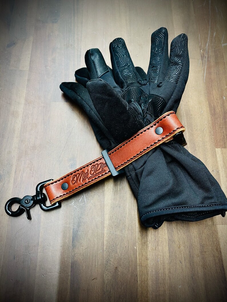 Firefighter Leather Glove Strap (12" Inch) - Etsy