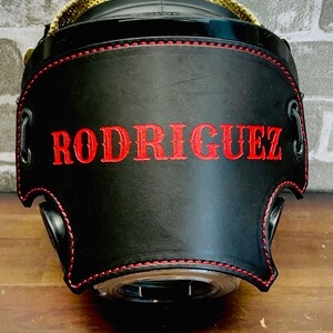 Personalized Firefighter SCBA Leather Mask Cover for Scott AV-3000 Mask ...