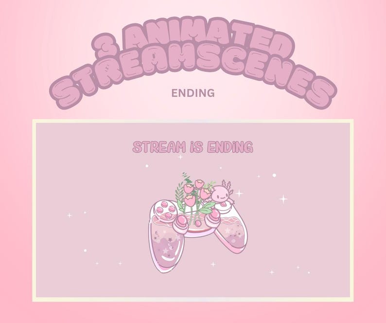 Liquid Controller With Axolotl - Animated Scenes for Twitch - Starting ...