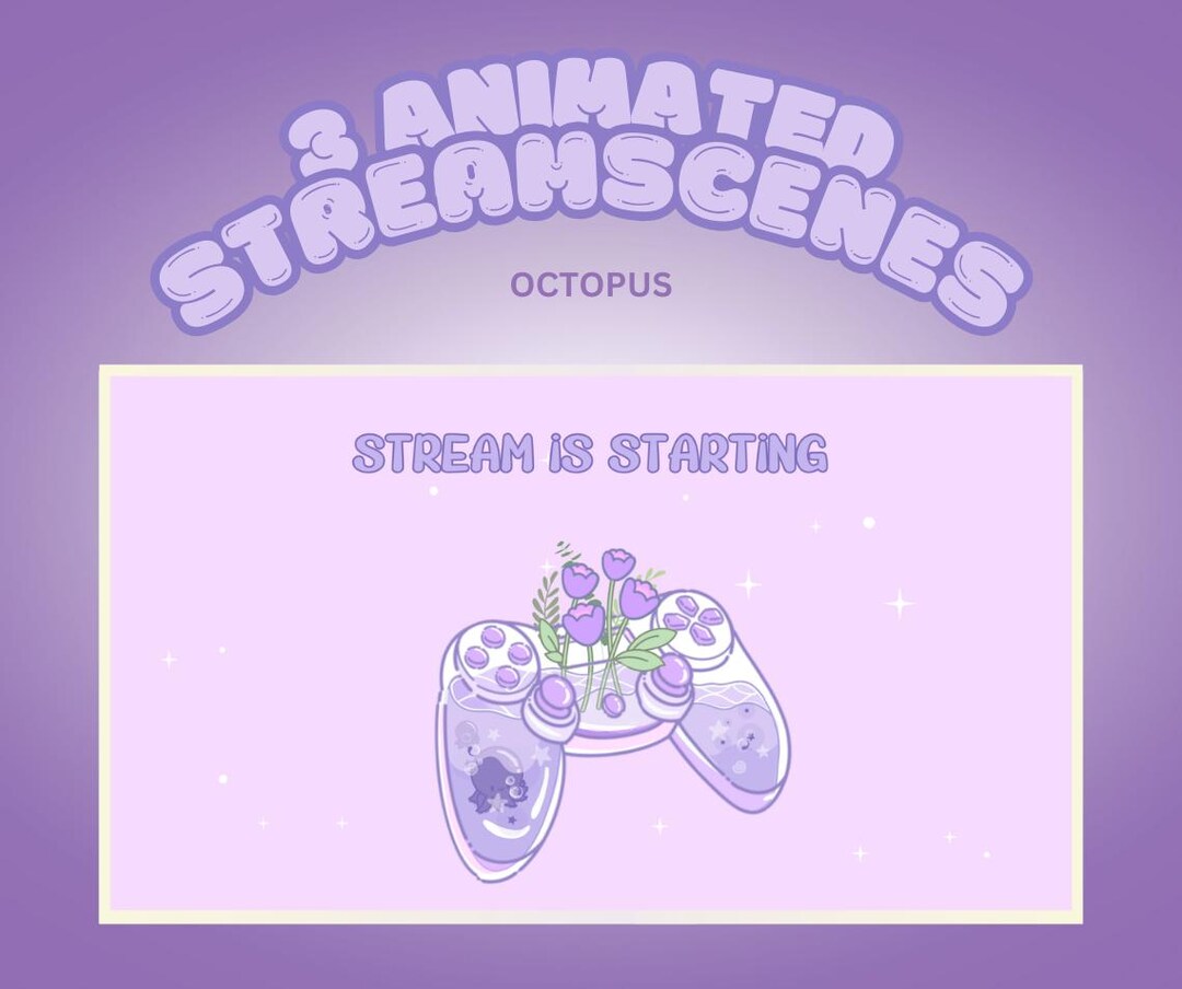 Liquid Controller With Octopus - Animated Scenes for Twitch - Starting ...