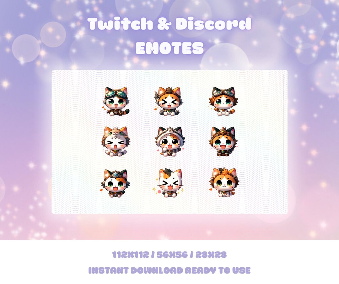 Twitch Emotes Monster Hunter Emotes Streaming Emotes - Etsy