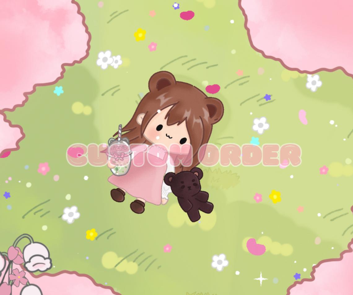 Cute and Custom Twitch Overlay - Animated Scenes for Starting, BRB and ...