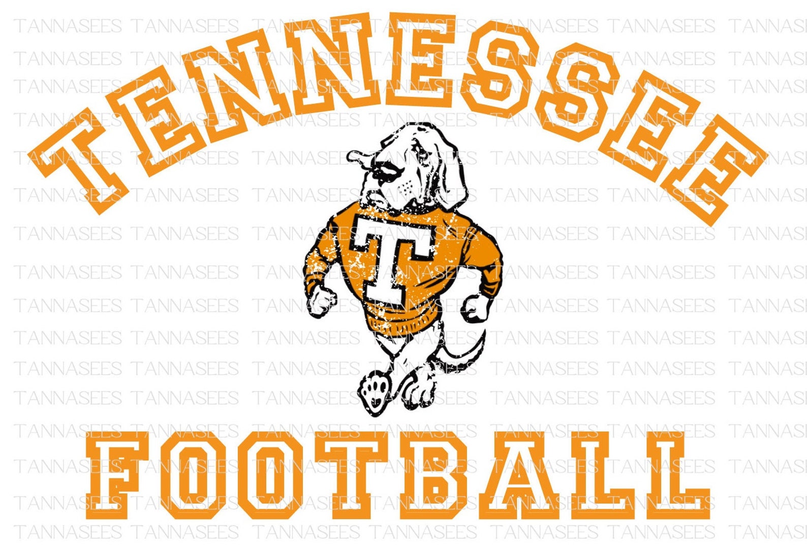 Tennessee Football, Smokey, Vols, Volunteers, GBO, Digital File ...