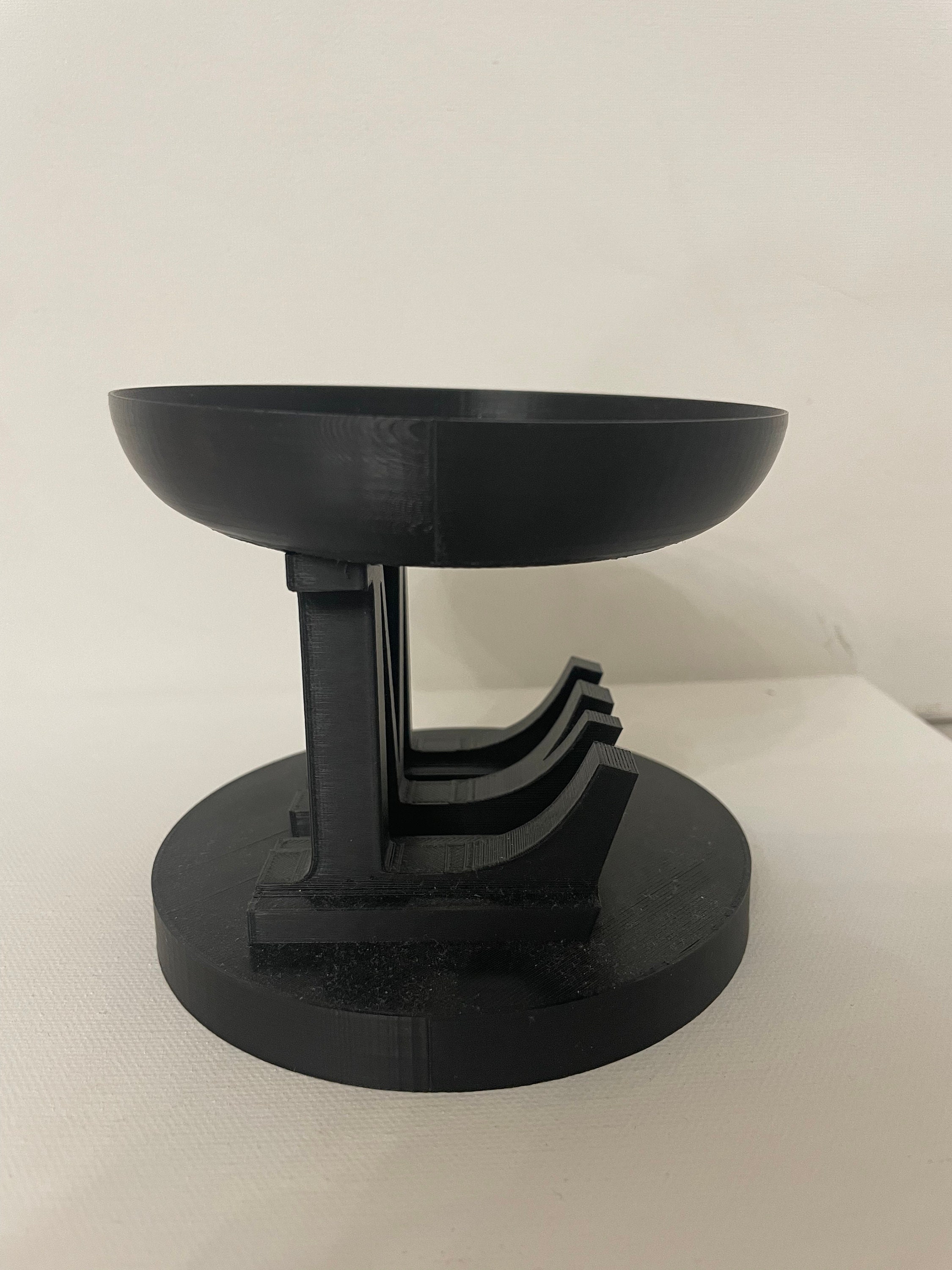 3D Print Jewlery Holder With Personalized Duel Letter Illusion - Etsy