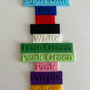 Custom 3D Print Dual Nameplate - Etsy