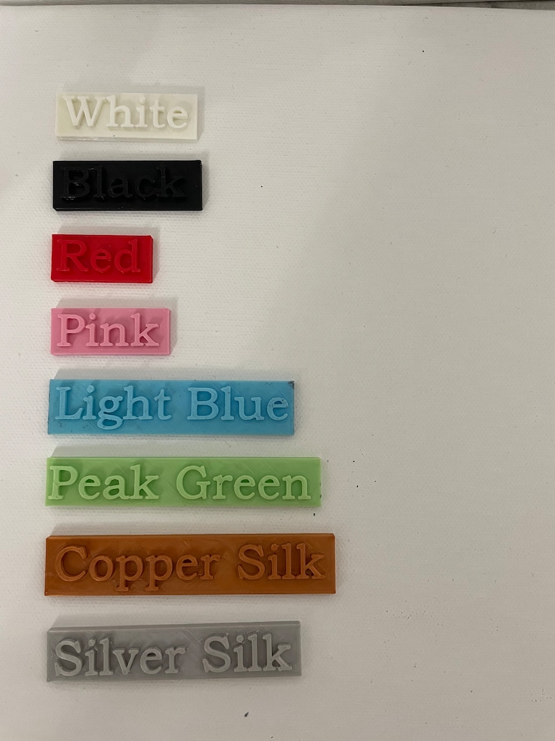 Custom 3D Print Dual Nameplate - Etsy