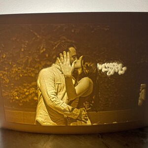3D Print Lithophane Single Photo - Etsy