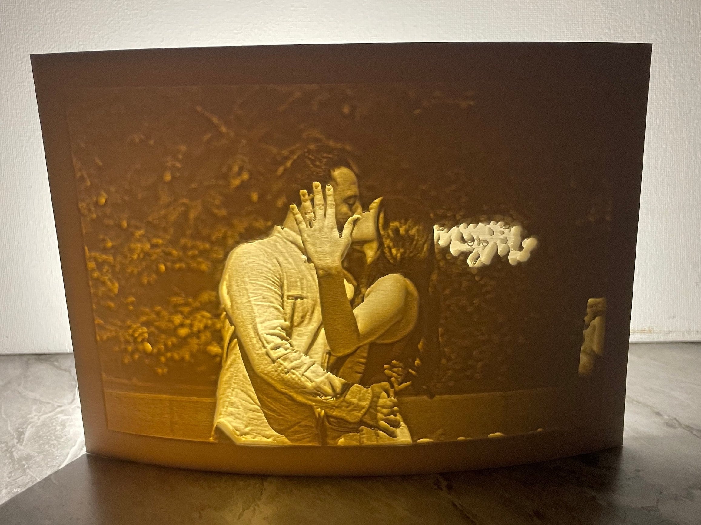 3D Print Lithophane Single Photo - Etsy
