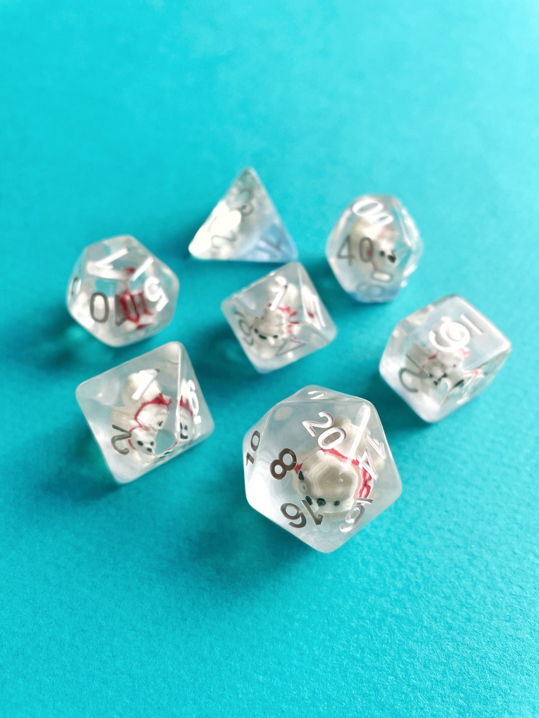 Polar Bear Dice for Dungeons and Dragons Dnd Dice TTRPG - Etsy UK