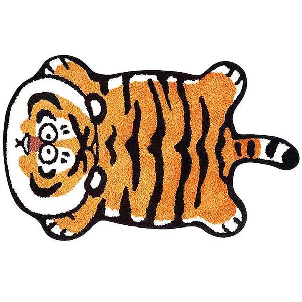 Fat Tiger Cartoon - Etsy