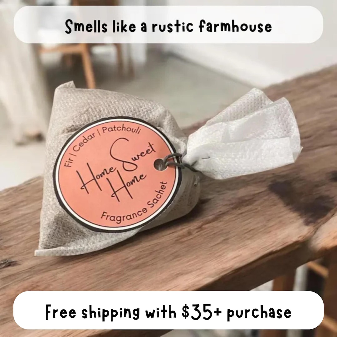 Scented Sachet Pouch for Closets or Drawers, Home Sweet Home Scent ...