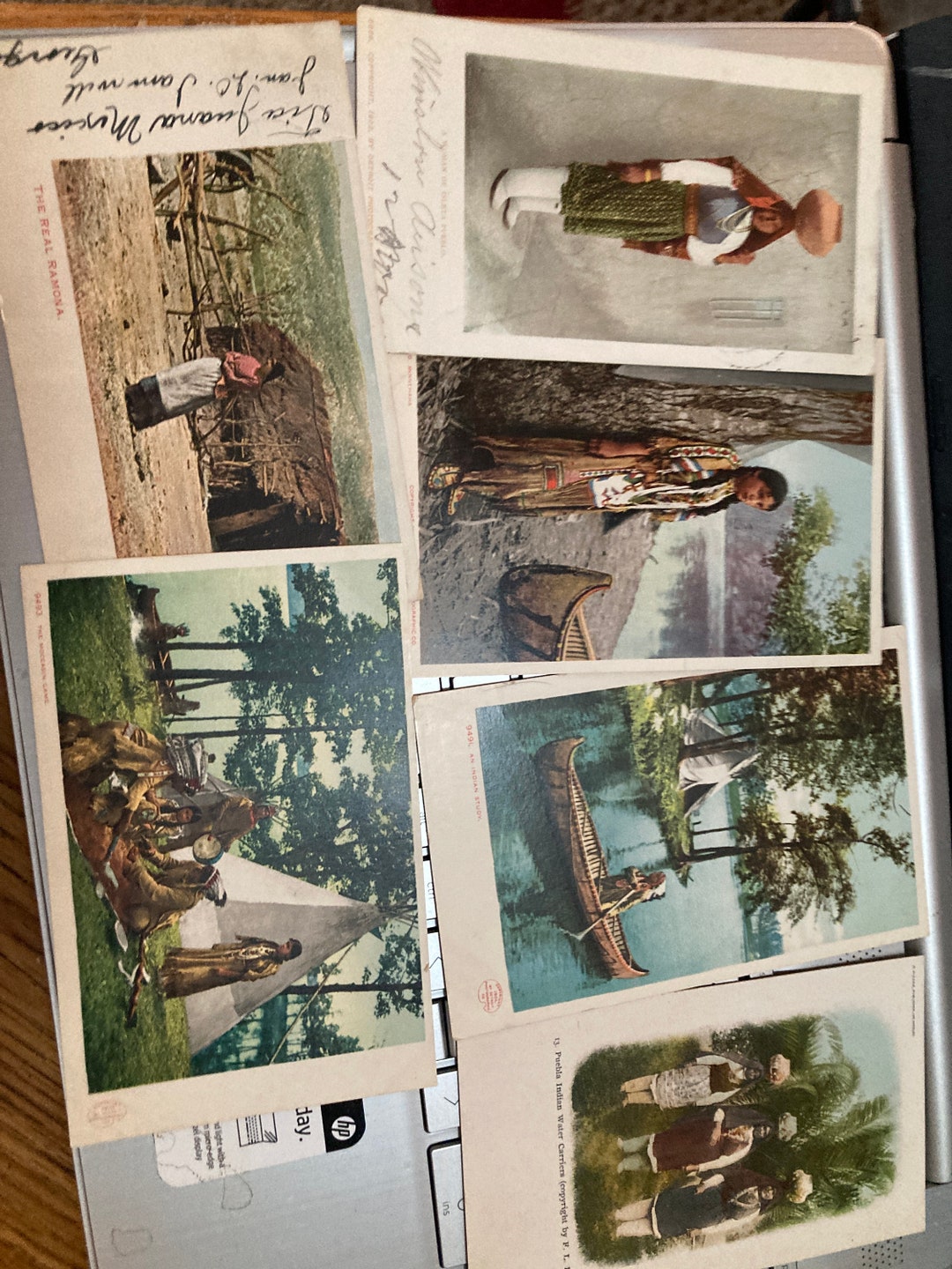 6 Indian Post Cards - Etsy