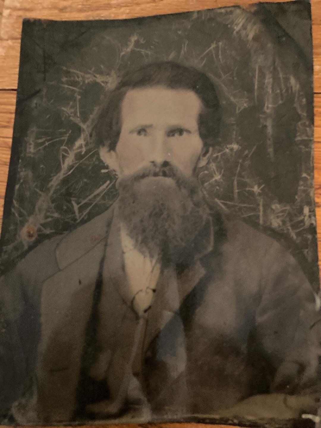 Devil Anse Hatfield Tin Type 8 3/4 X 6 1/2 Hand Colored - Etsy