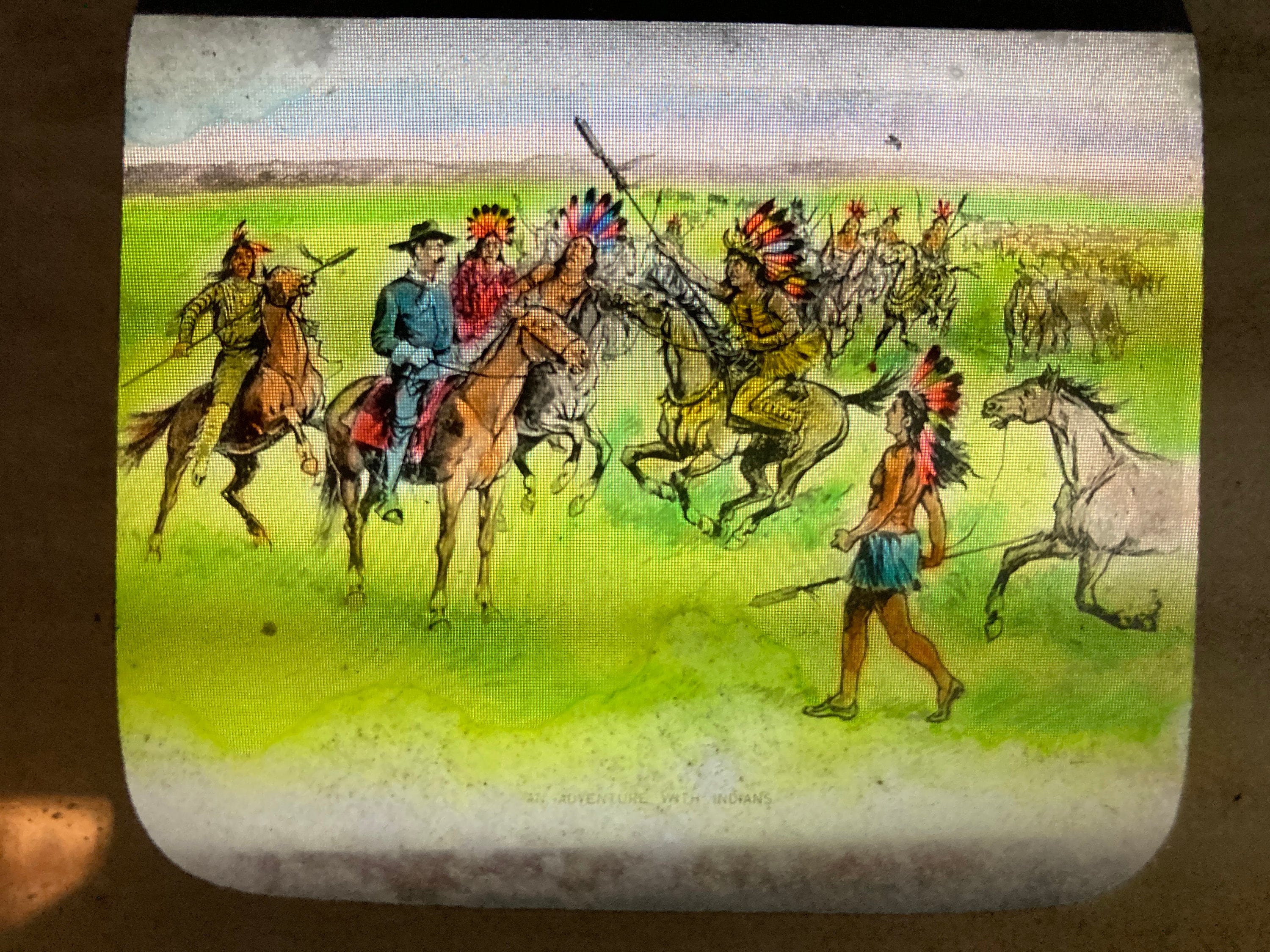 Mounted Souix Indians in Full Feather Leaving Camp Keystone View Co - Etsy