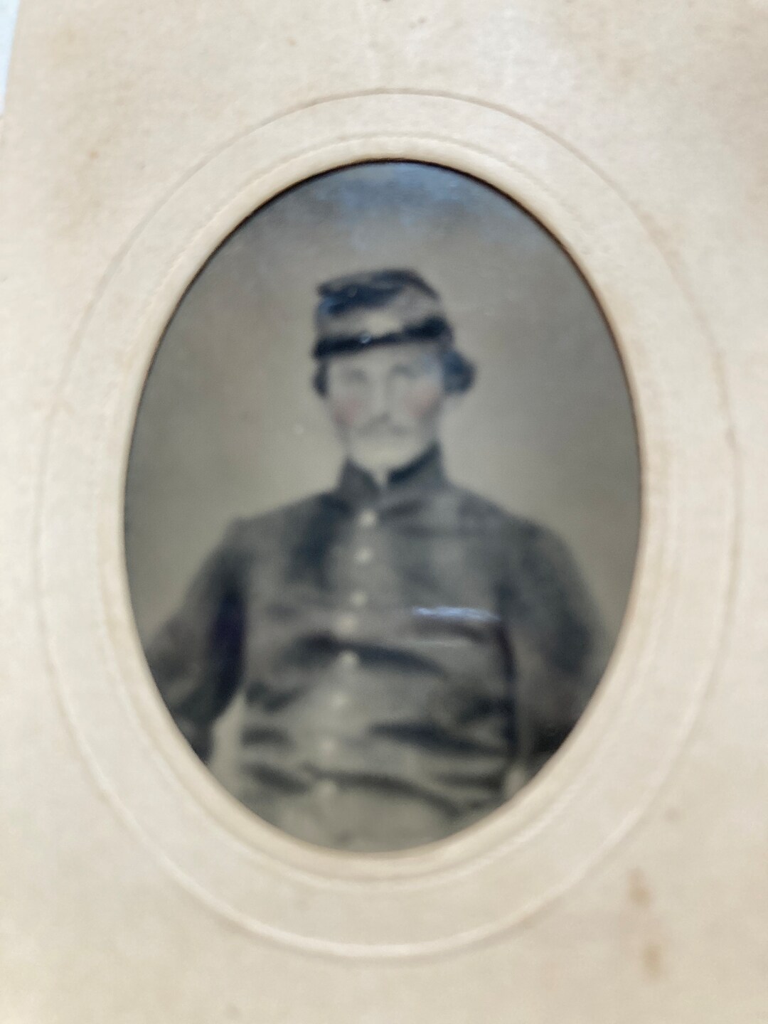 Civil War Soldier Union Tin Type 4”x 2 3/4” - Etsy