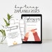 Plan Your 2023 Planner, Year Summary Digital Printable Mindfull EN ...