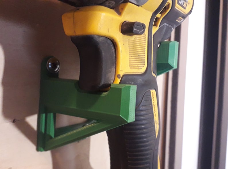 Cordless Drill Wall Mount | Tool Organizer | Dewalt | Bosch | Milwaukee ...