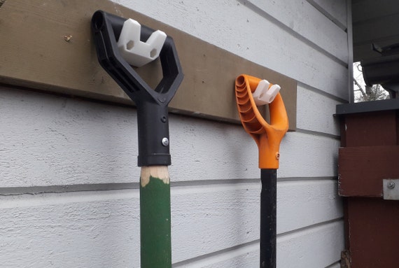 Garage Rake And Shovel Organizer