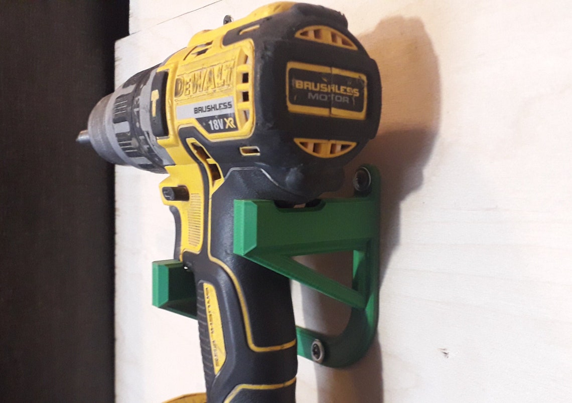 Cordless Drill Wall Mount Tool Organizer Dewalt Bosch Milwaukee 3D ...
