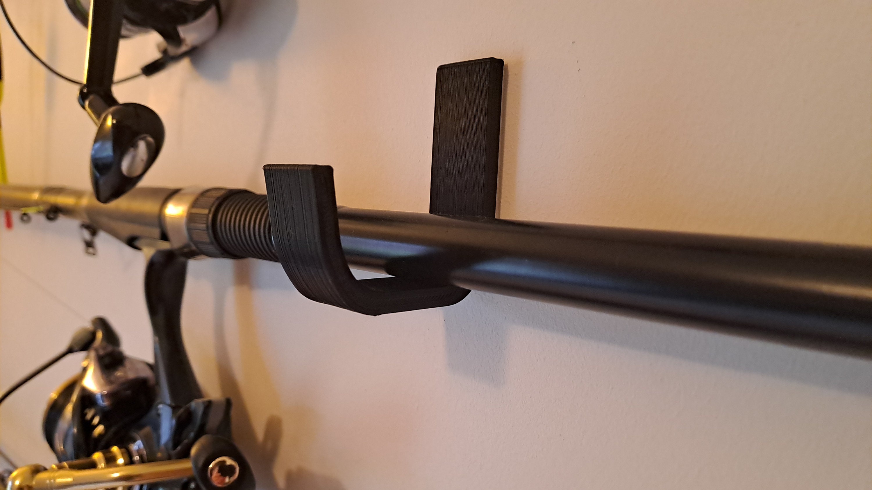 Fishing Rod Wall Holder | Fishing Pole Wall Rack | 3D Printed - Etsy