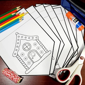 Printable Christmas Banner, DIY Coloring Banner, Classroom Student ...