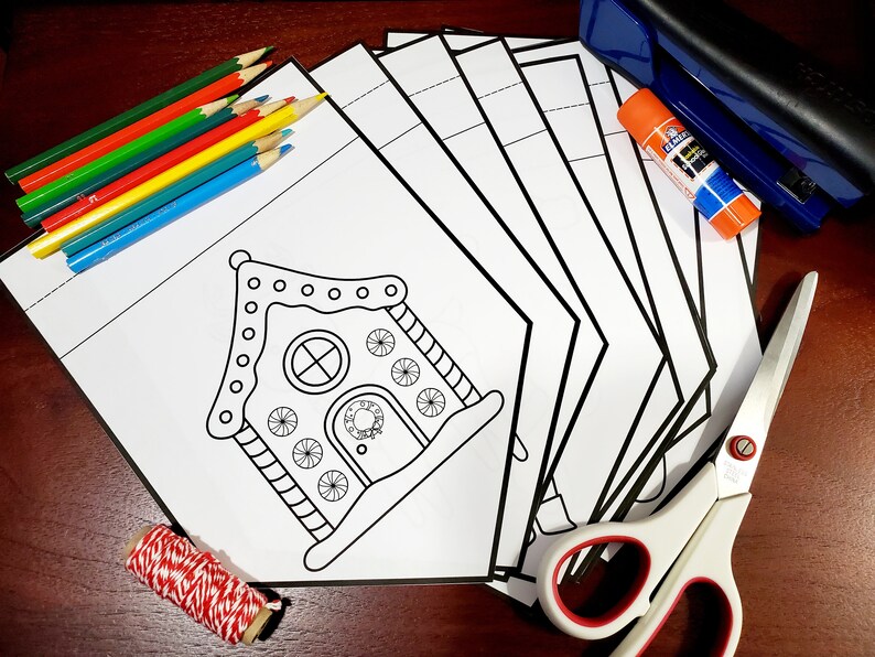 Printable Christmas Banner, DIY Coloring Banner, Classroom Student ...