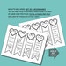 Printable Coloring Bookmarks for Friends, Friendship Gifts and ...