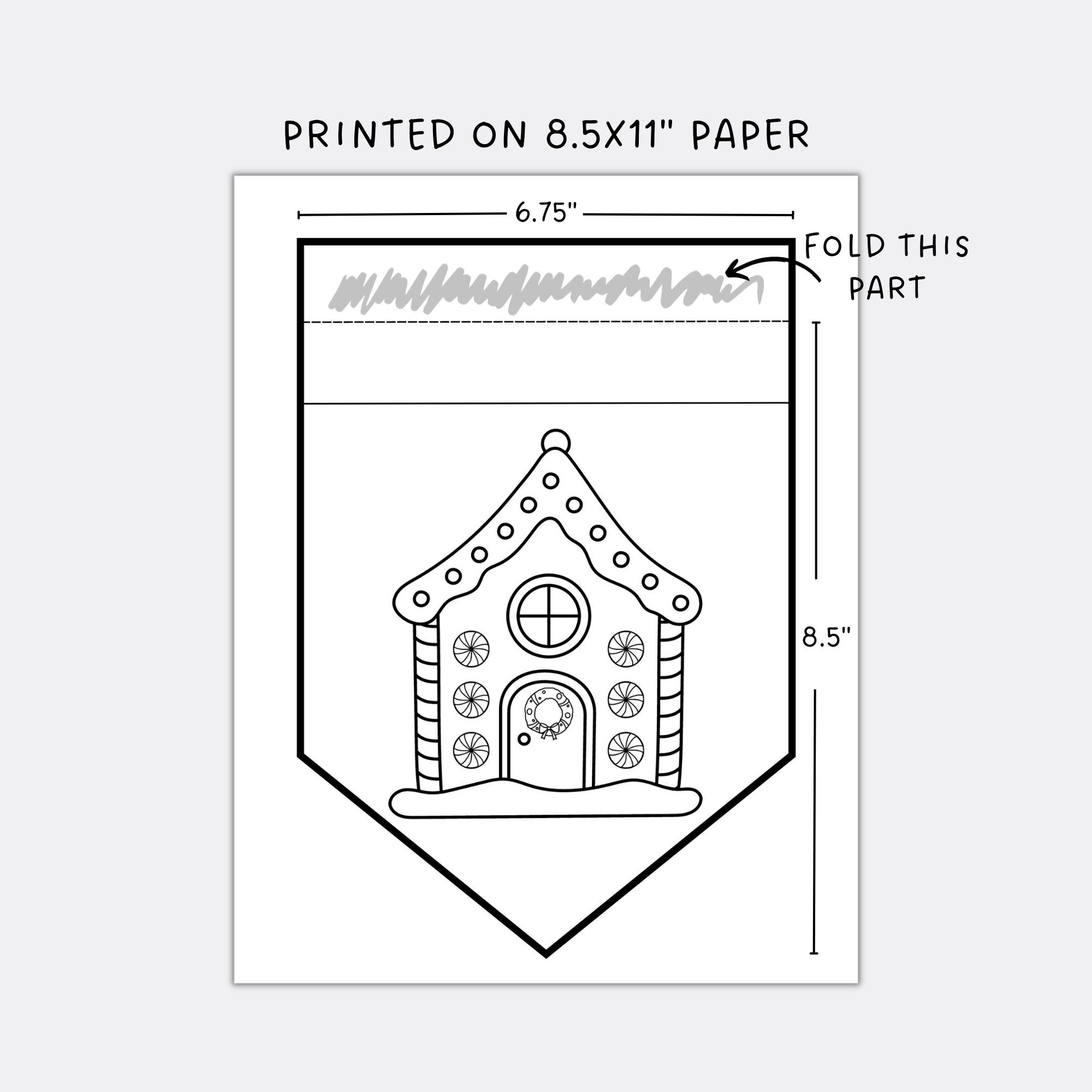 Printable Christmas Banner, DIY Coloring Banner, Classroom Student ...