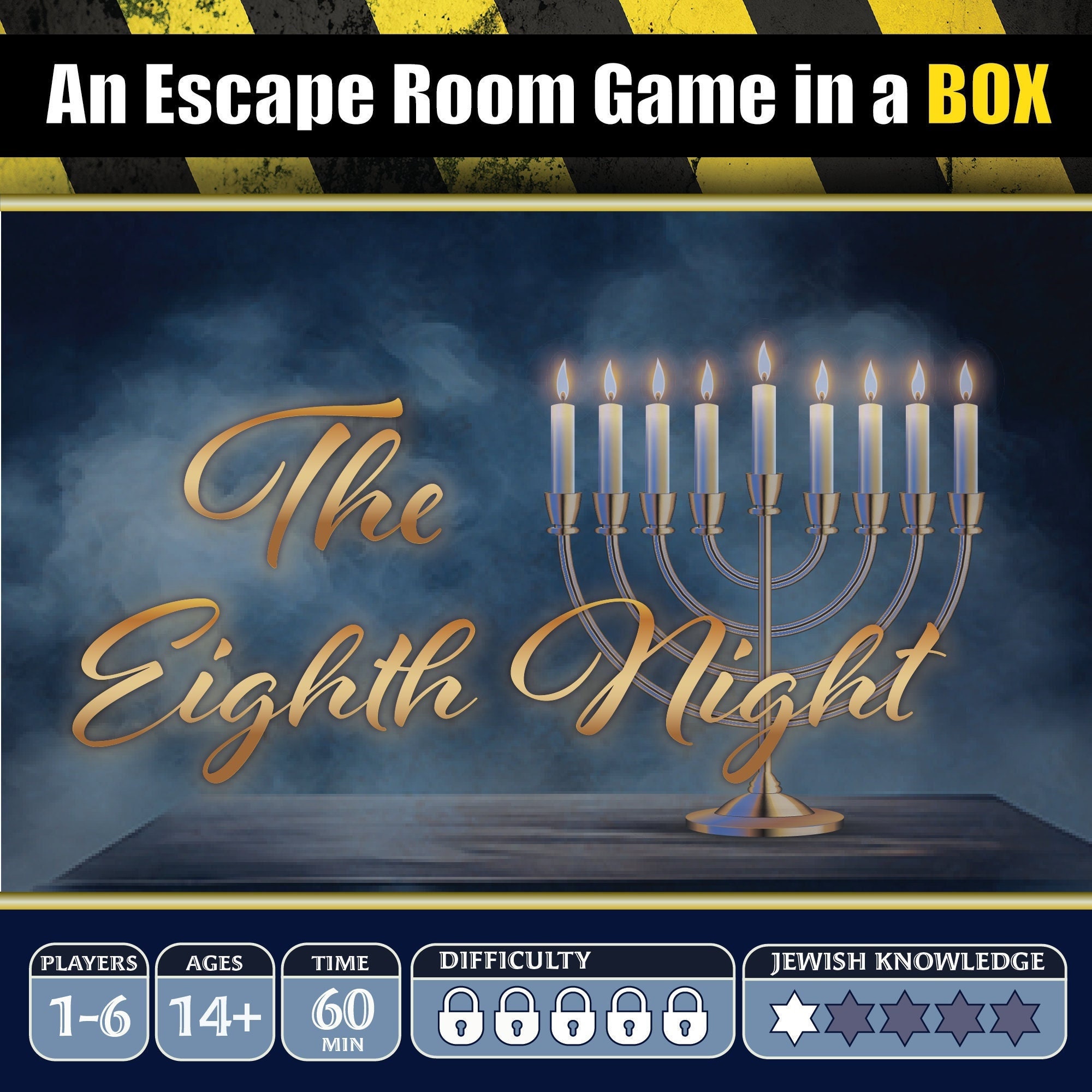 Escape Room Game | Ready to Play Boxed Game | Hanukkah-themed | the ...