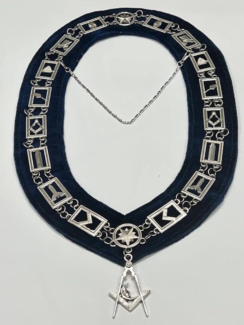 Masonic Regalia Blue Lodge Officer Junior Deacon Officer Apron Set ...