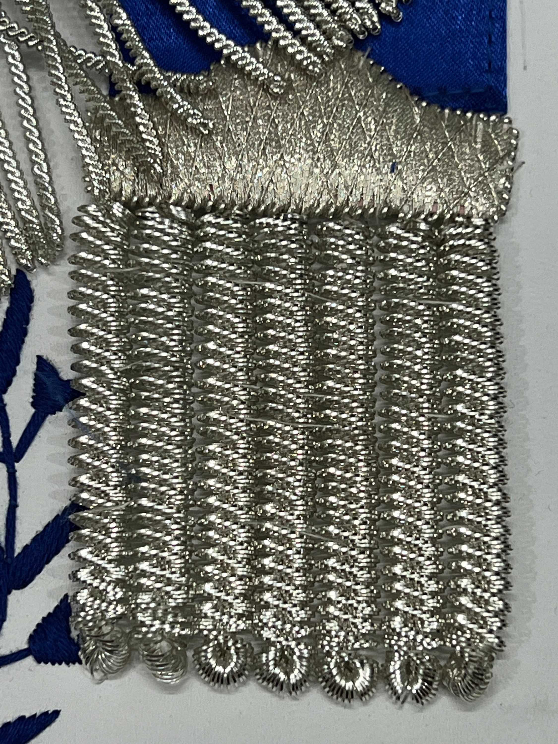 MASONIC REGALIA PAST Master Apron Bluesilvertop Quality - Etsy
