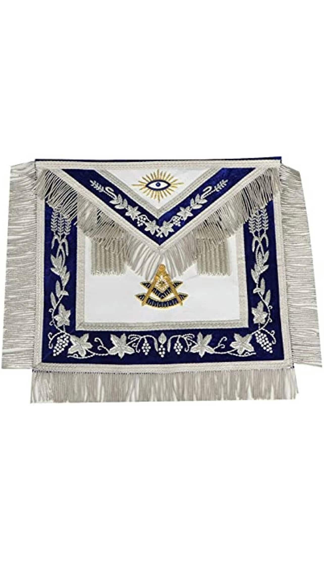 Masonic Past Master Apron 100% Lambskin & Chain Collar + Free Jewel - Etsy