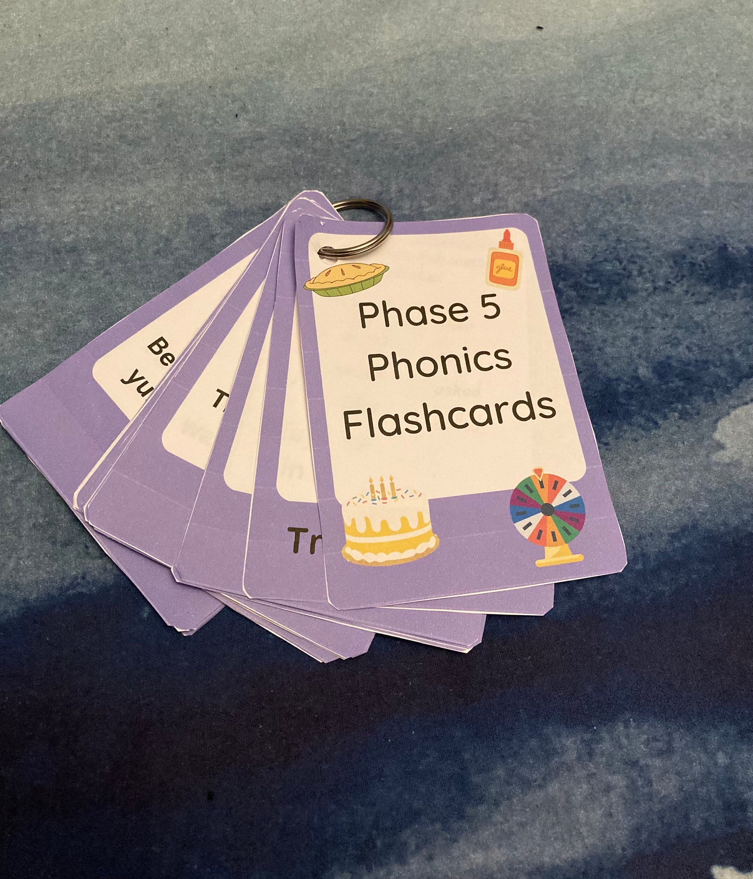 Phase 5 Phonics Flashcards - Etsy