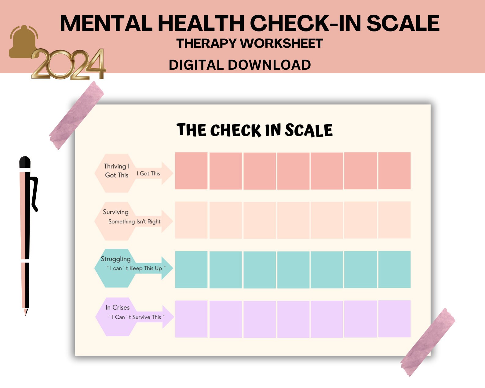 Client Mental Health Check in Scale and Reference- Identifying States ...
