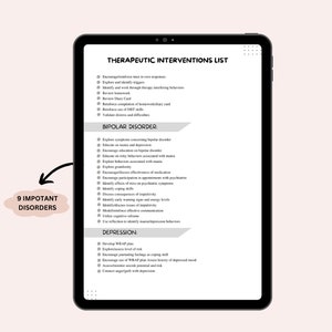 Therapeutic Interventions List, Therapist Cheat Sheets, Therapy ...