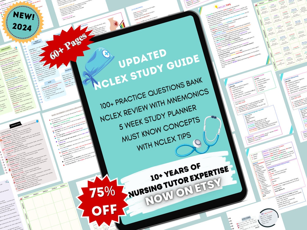 2024 Next Gen NCLEX Study Guide, Uworld NCLEX, Ultimate NCLEX For, Rn ...
