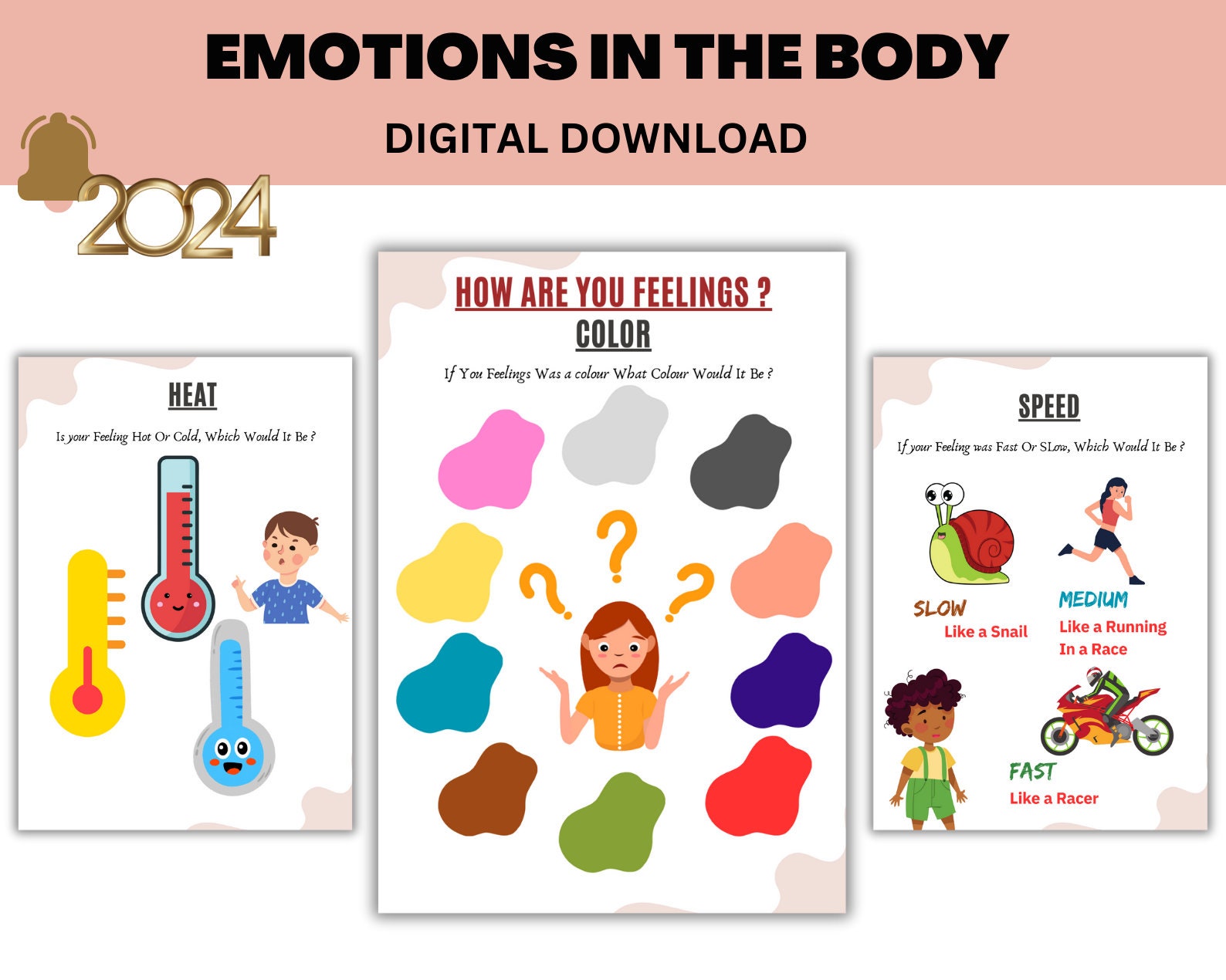 Emotions in the Body ,helping Children to Describe Emotions- Feelings ...