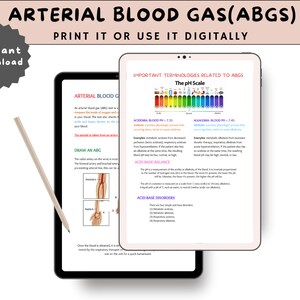 Arterial Blood Gases- Abgs- NCLEX- Nursing Fundamentals-pathophysiology ...