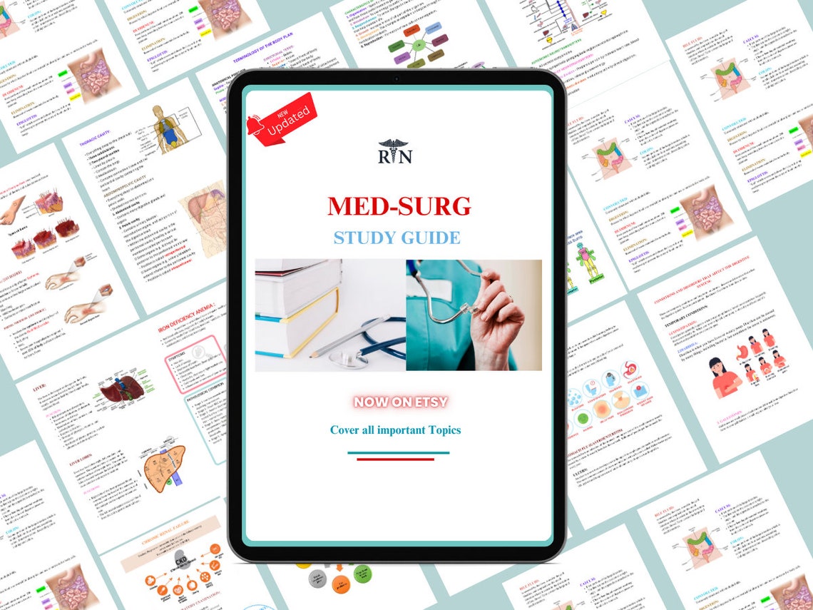 Comprehensive Nursing School Bundle Ultimate Nursing School Notes Study ...