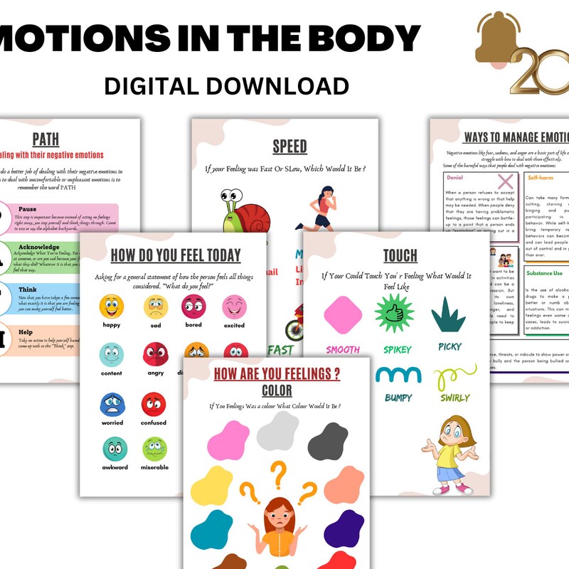 Sensation Chart - Etsy