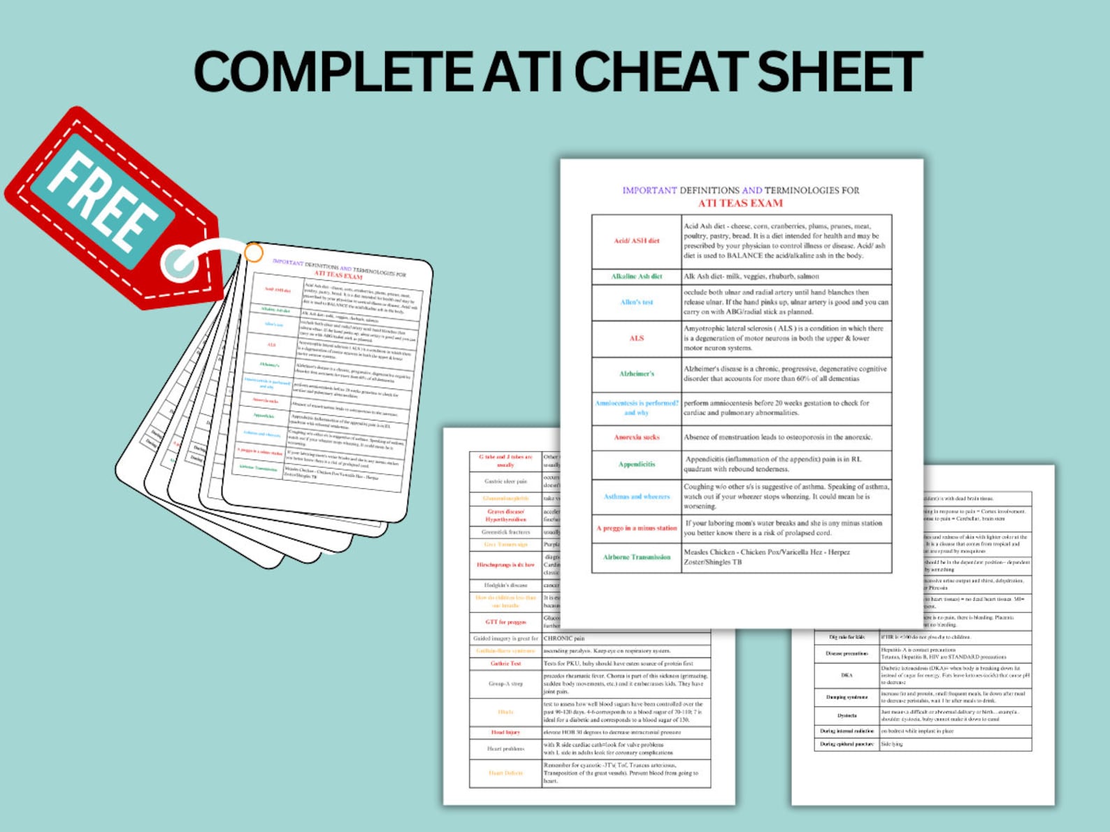 Complete ATI Teas 7 Study Guide 2024 Updated- ATI TEAS 7 Study Cheat ...