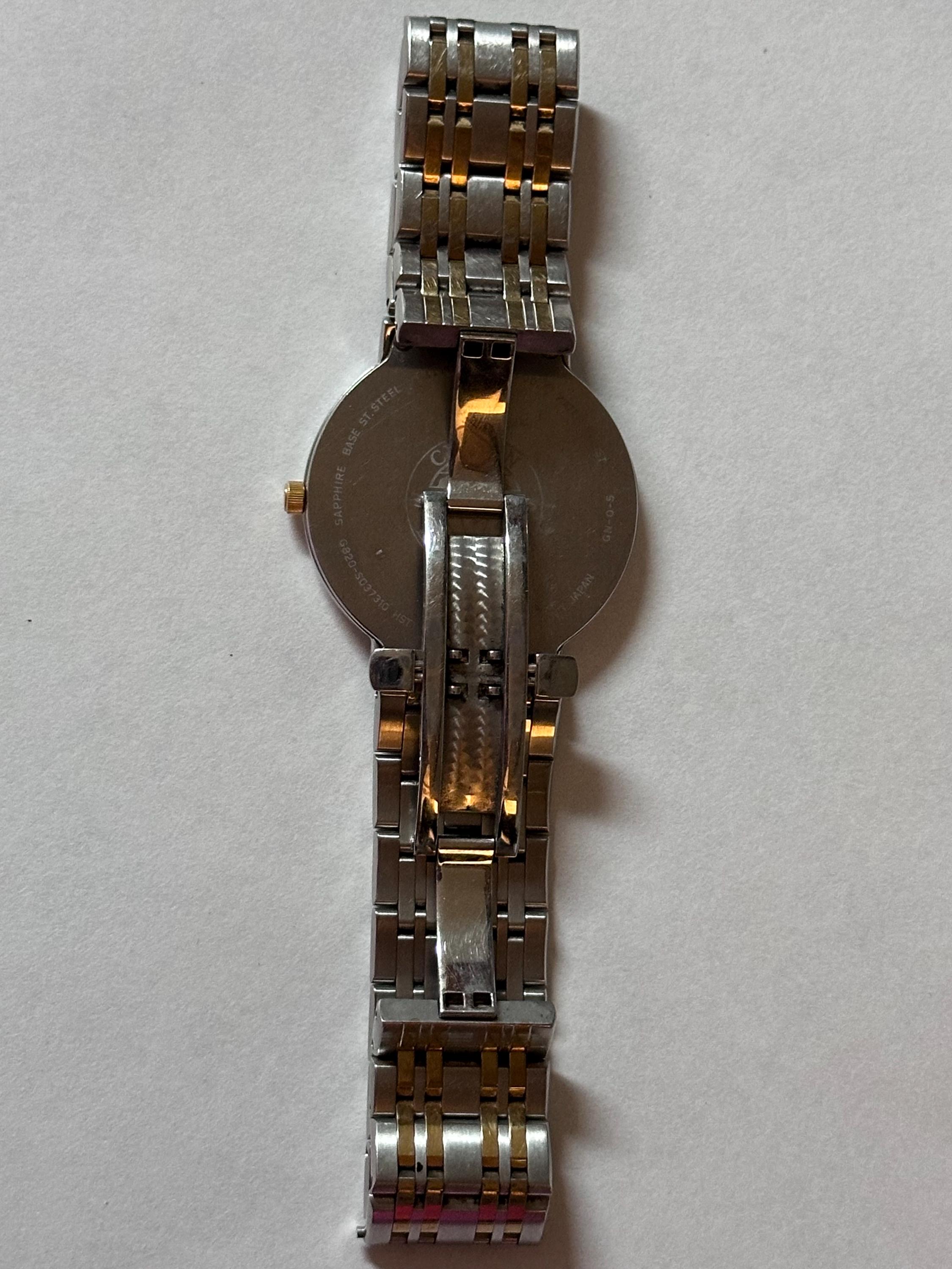 CITIZEN Stiletto Eco Drive Black Dial 2-tone SS Men's Watch AR1054-52E ... CITIZEN Stiletto Eco Drive Black Dial 2-tone SS Men's Watch AR1054-52E ...