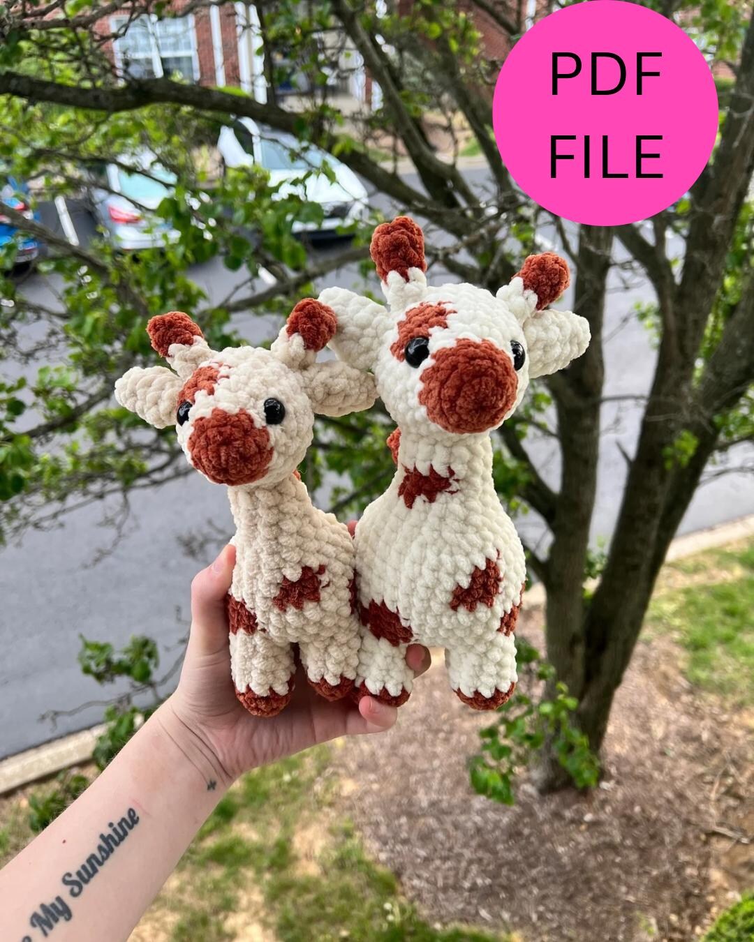 Mama and Baby Giraffe Crochet Pattern - Etsy