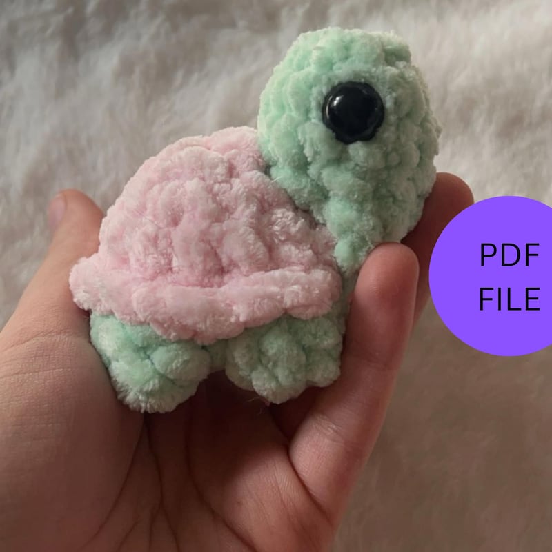 Turtle Plush Pattern - Etsy