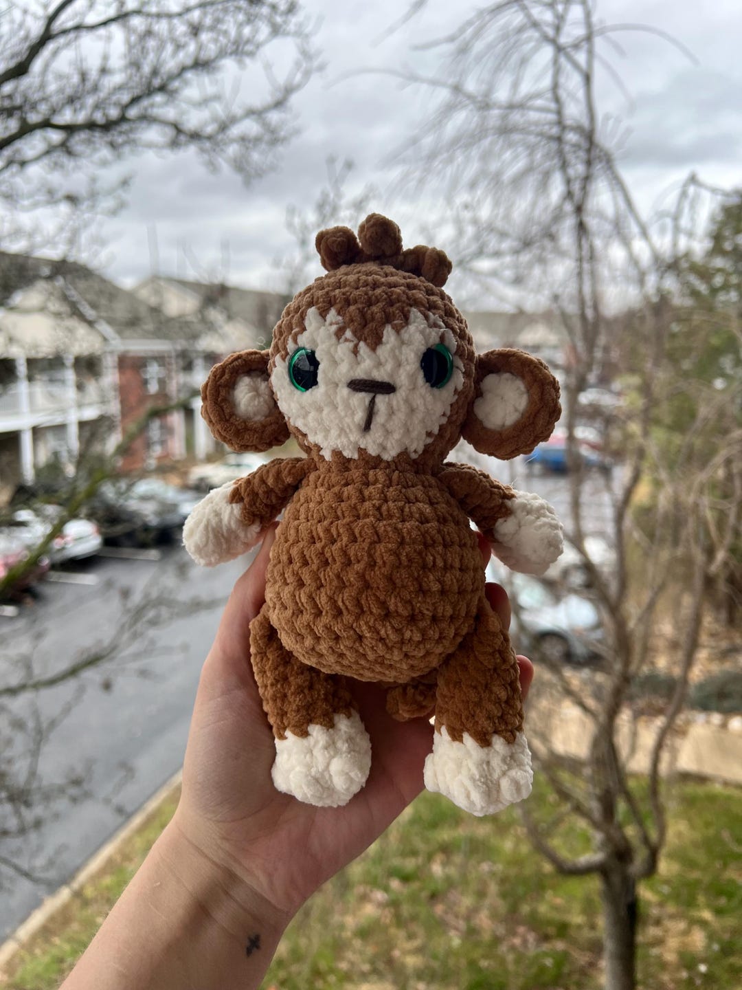 Crochet Monkey Pattern - Etsy